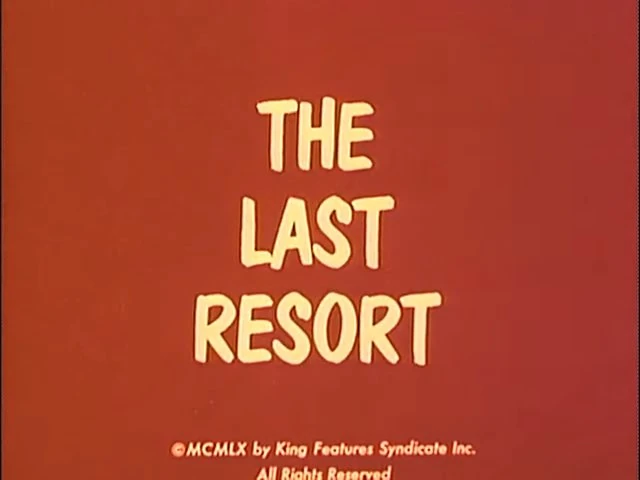 The Last Resort | Popeye the Sailorpedia | Fandom