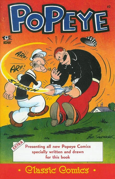 Popeye Classics (comic book)-IDW-No 2-Sep 2012 | Popeye the Sailorpedia ...