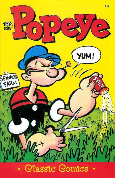 Popeye Classics (comic book)-IDW-No 19-Feb 2014 | Popeye the ...