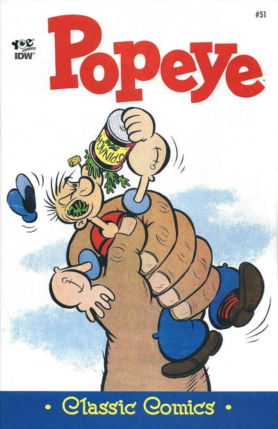 Popeye Classics (comic book)-IDW-No 51-Oct 2016 | Popeye the ...
