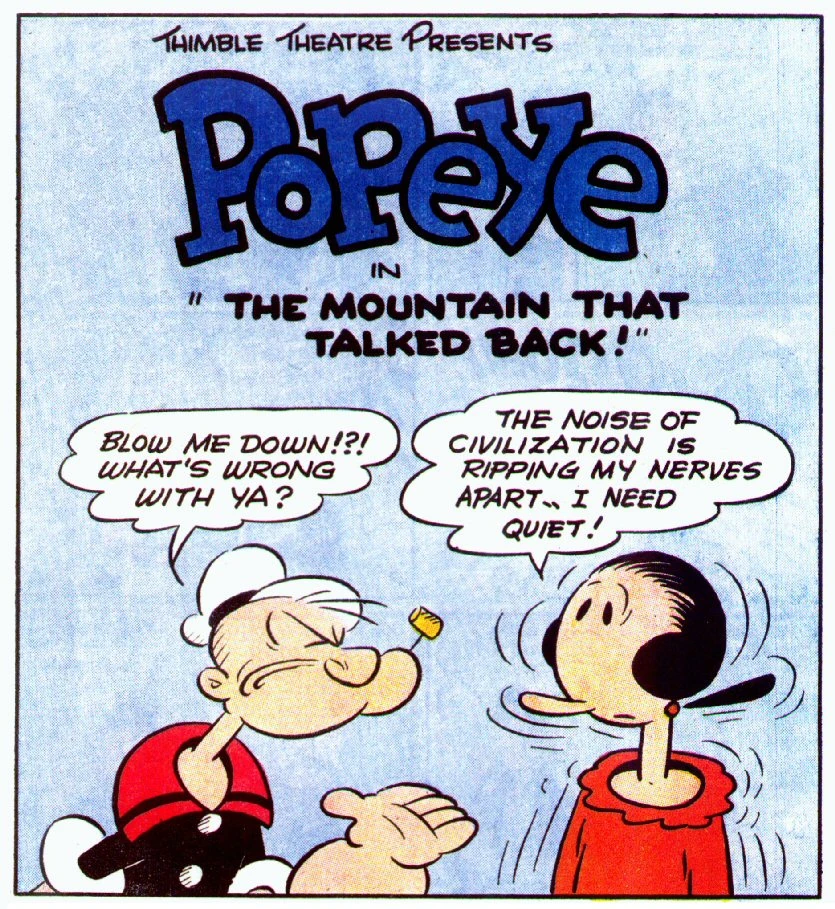 The Mountain that Talked Back! | Popeye the Sailorpedia | Fandom