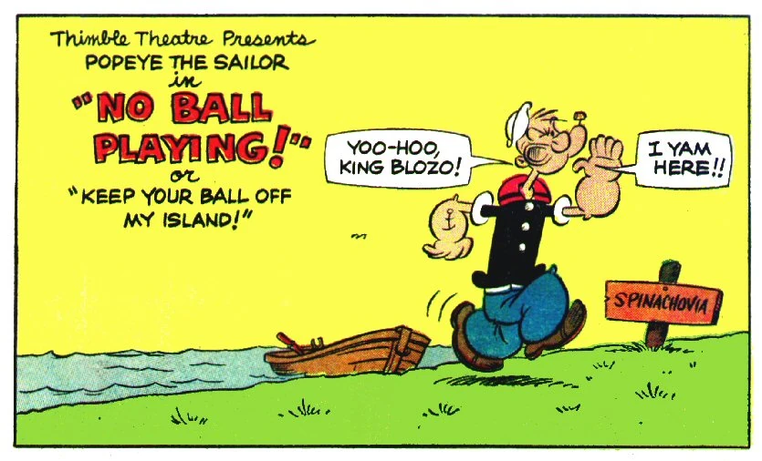 No Ball Playing! | Popeye the Sailorpedia | Fandom