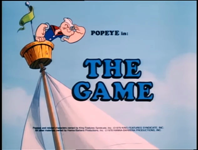 The Game | Popeye the Sailorpedia | Fandom