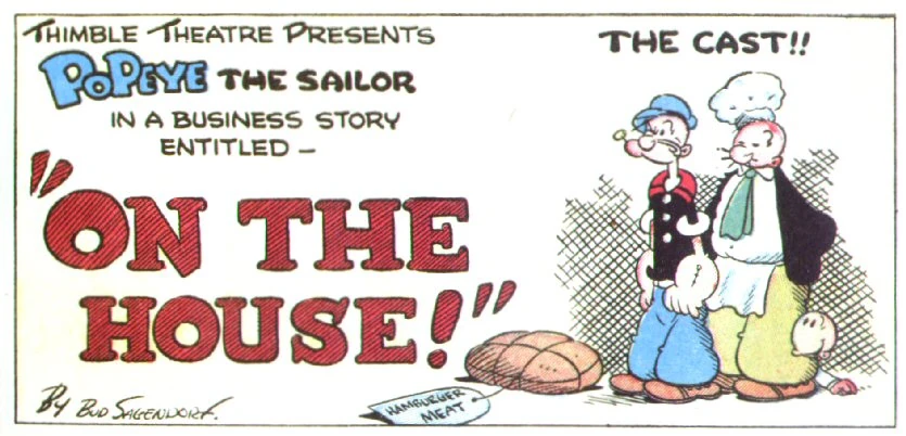On The House! | Popeye the Sailorpedia | Fandom