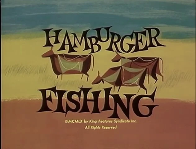 Hamburger Fishing | Popeye the Sailorpedia | Fandom