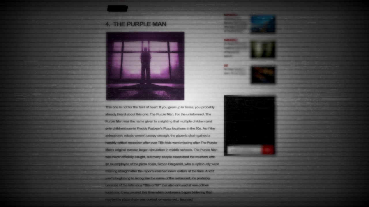 In FNAF POPGOES, How old was Simon Fitzgerald when he killed the 5 kids ...