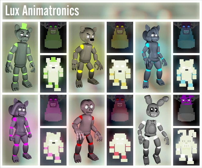 Lux Animatronics | Popgoes' Pizza Wiki | Fandom