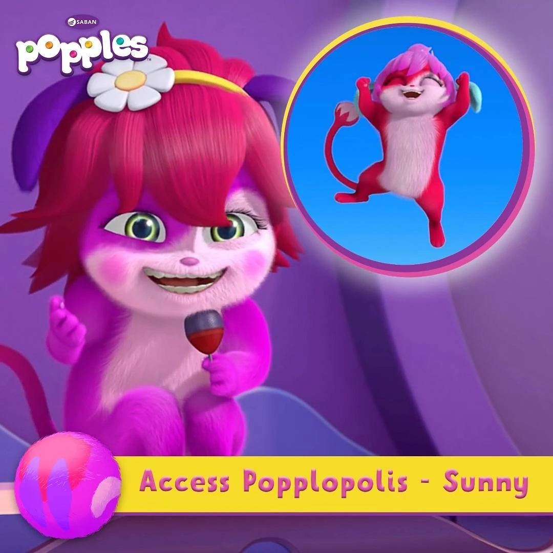 Access Popplopolis: Sunny | Popples 2015 Wiki | Fandom