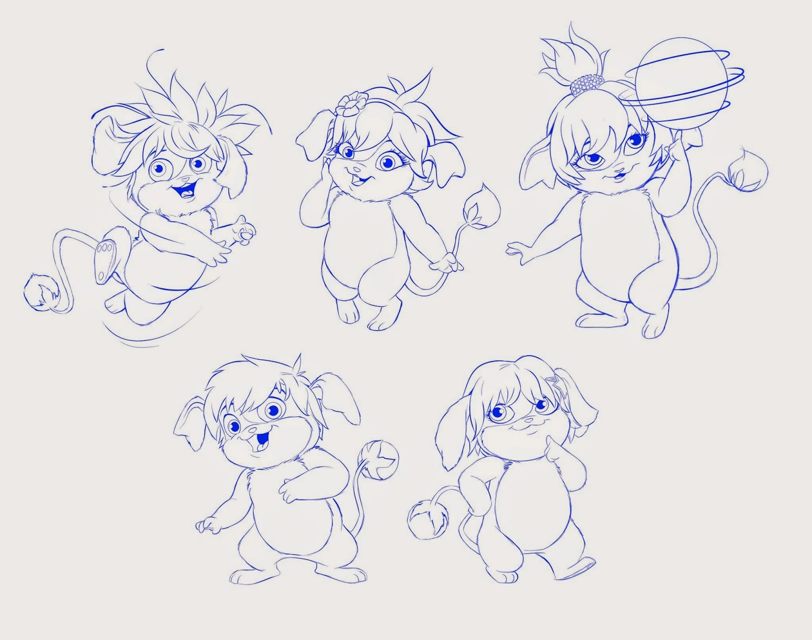 Popples Coloring Pages