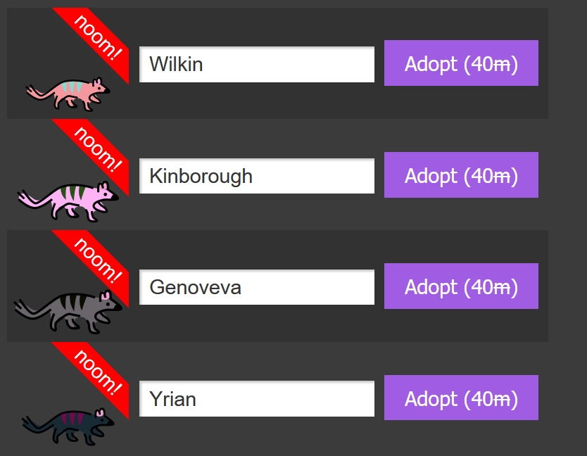 Special Event: Noombat Day | The Unofficial Poppy Seed Pets Wiki | Fandom