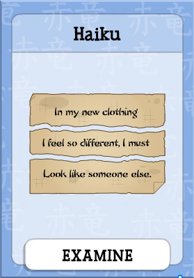 Haiku | Poptropica Wiki | Fandom