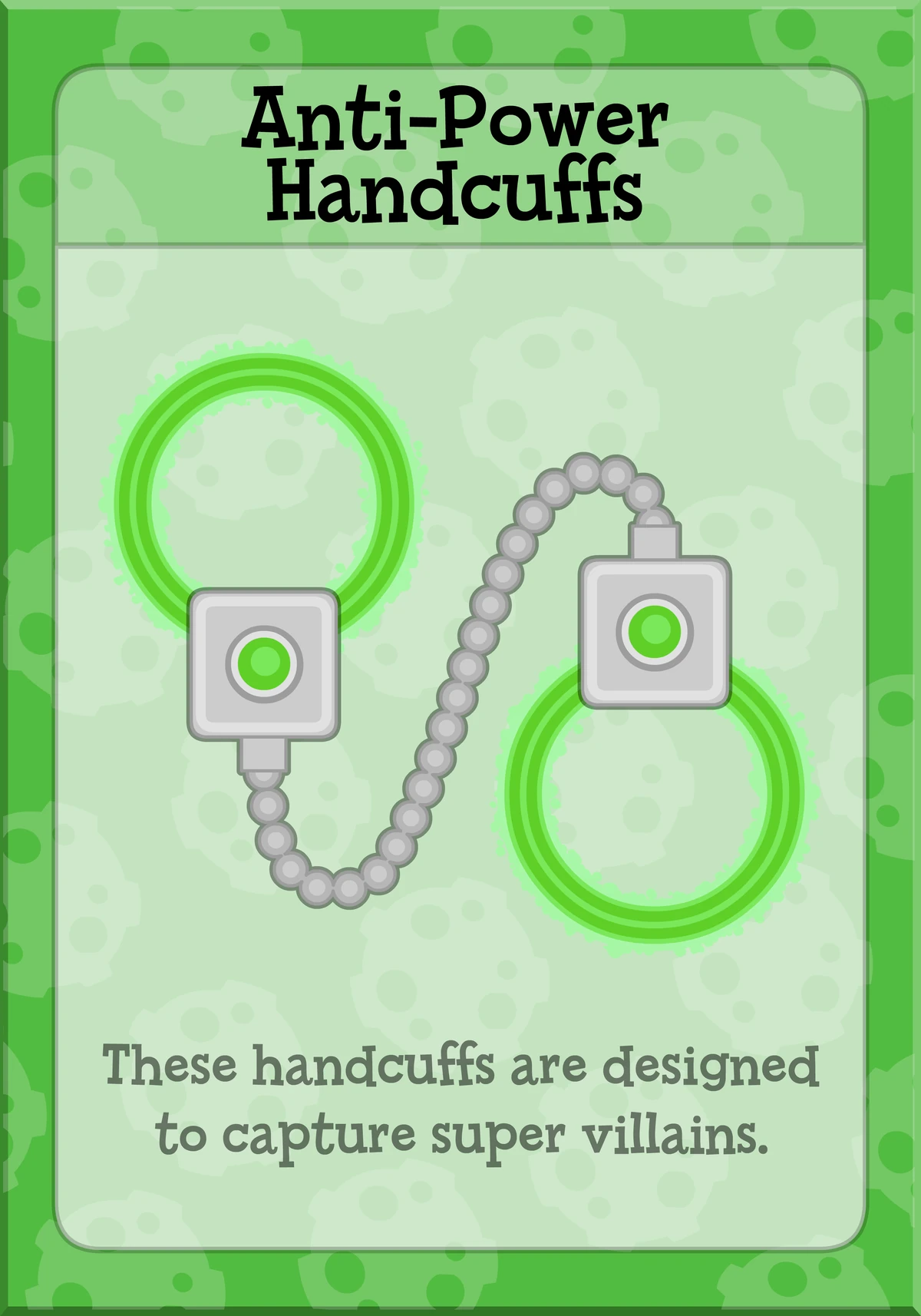 Anti-Power Handcuffs | Poptropica Wiki | Fandom