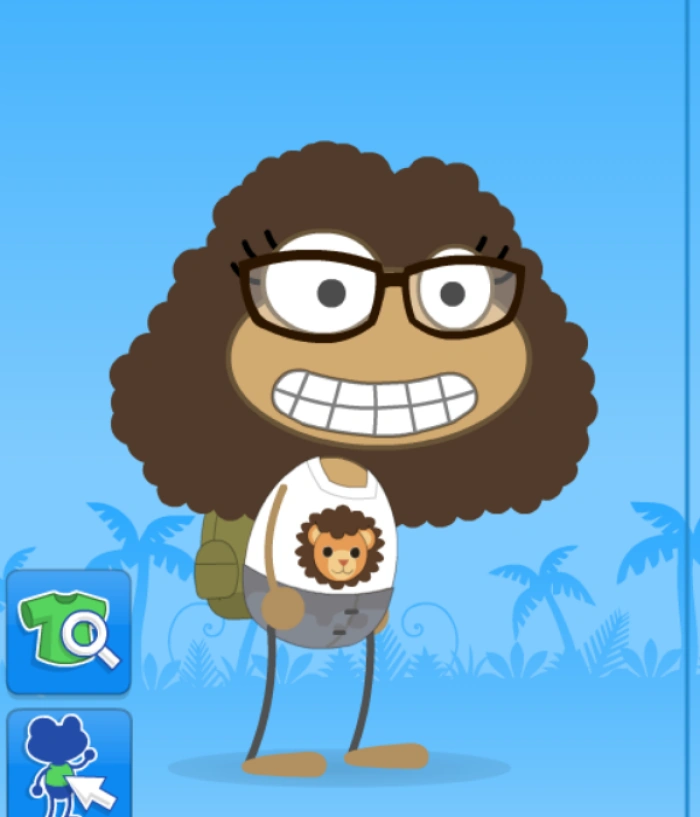 Lion Shirt Girl | Poptropica Wiki | Fandom