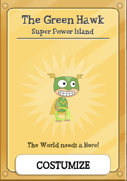 Green Hawk | Poptropica Wiki | Fandom