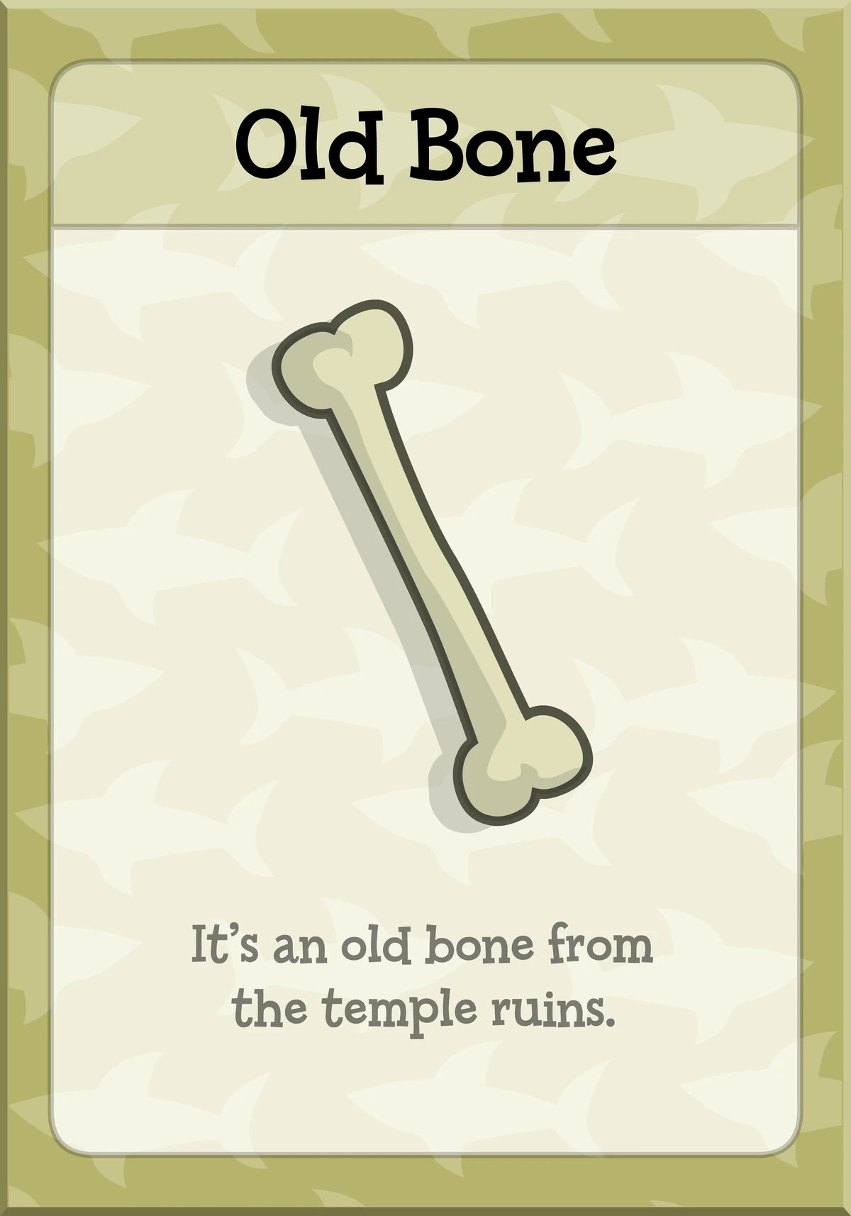 Old Bone | Poptropica Wiki | Fandom