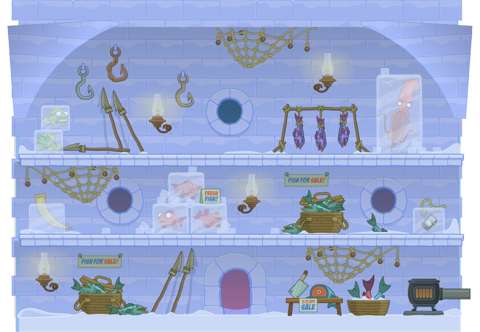 Daggoo's Fish Market | Poptropica Wiki | Fandom