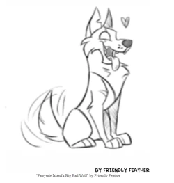 big bad wolf coloring book