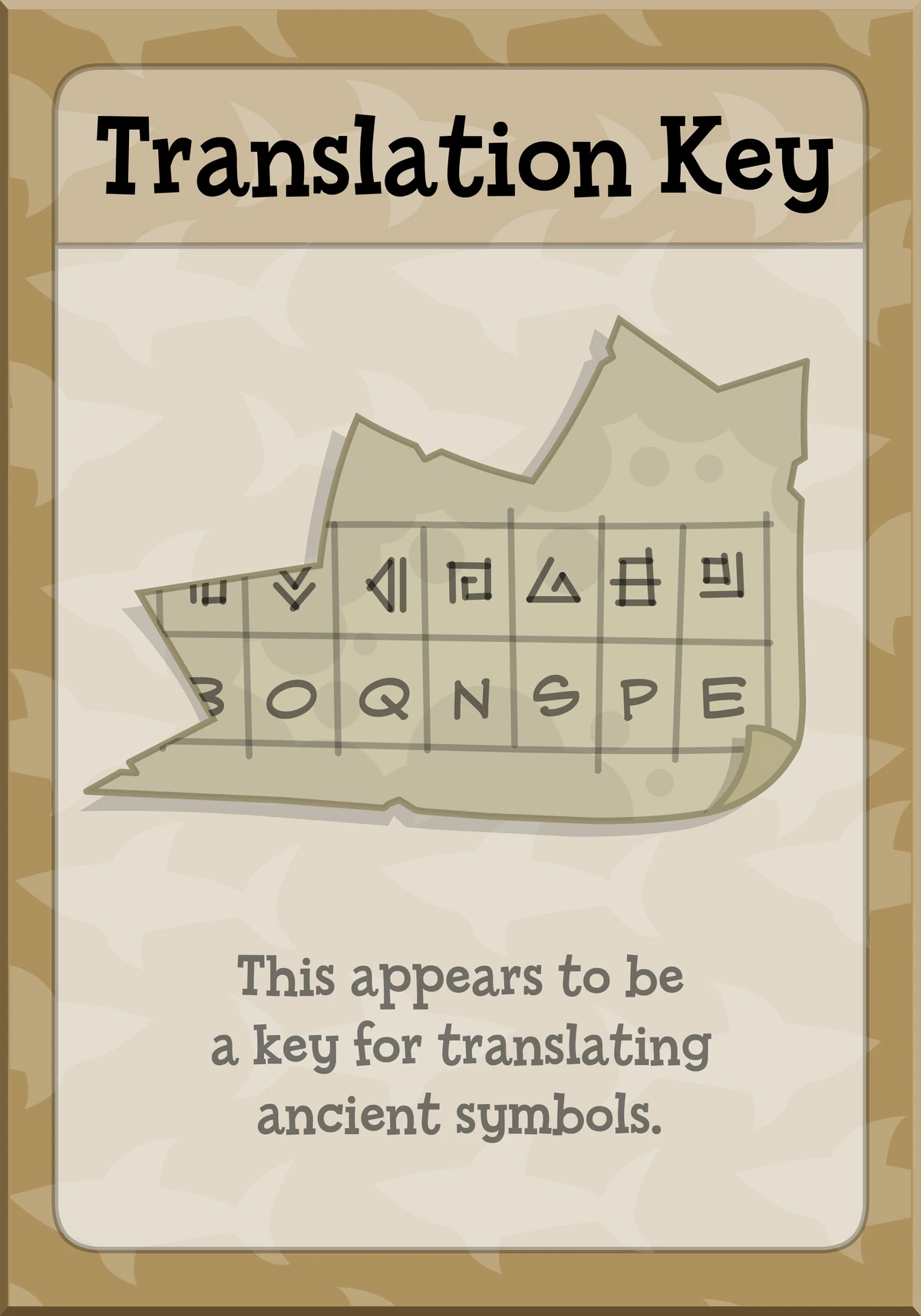 Translation Key | Poptropica Wiki | Fandom