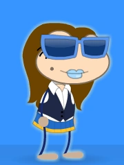 Light Blue Gamer Girl | Poptropica Fashion Wiki | Fandom