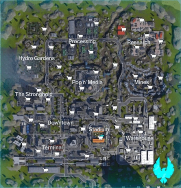 Phoenix Map | POPULATION: ONE Wiki | Fandom
