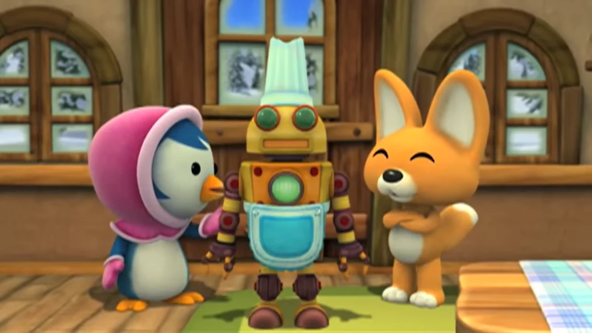 Robot cook (character) | Pororopedia | Fandom