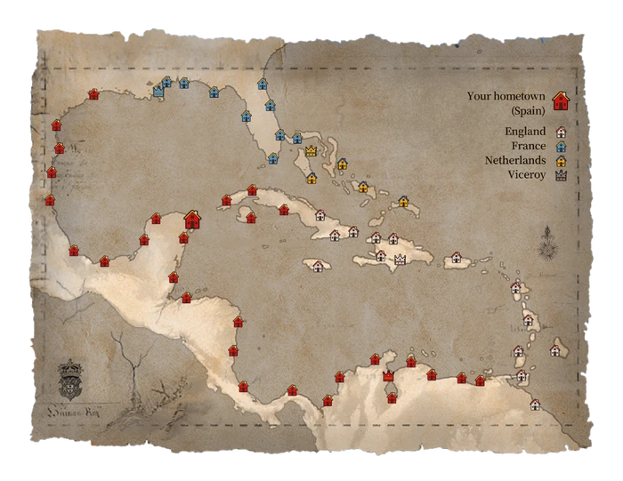 Map | Port Royale 4 Wiki | Fandom