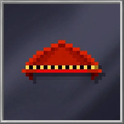 Red Oriental Hat | Pixel Worlds Wiki | Fandom