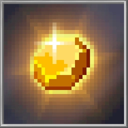 Minecraft Gold Nugget Pixel Art