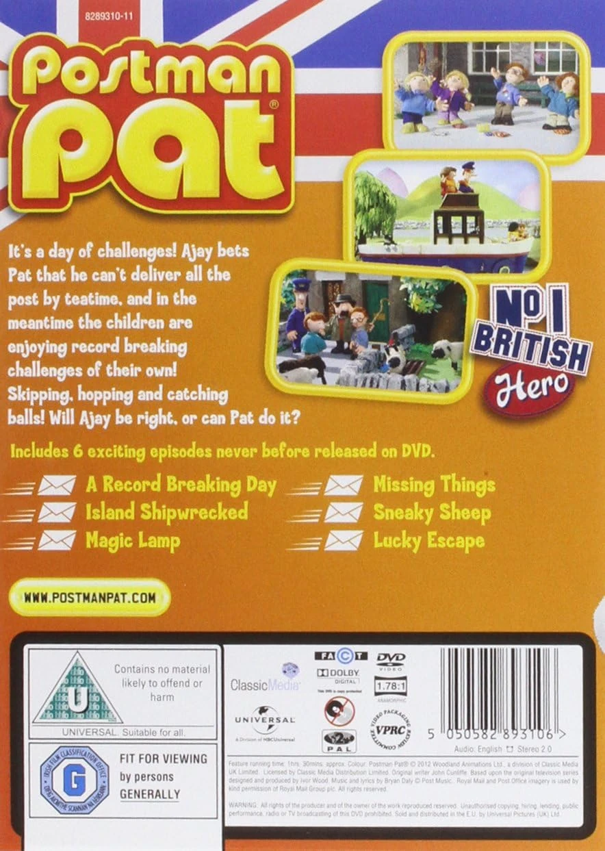 A Record Breaking Day | Postman Pat Wiki | Fandom