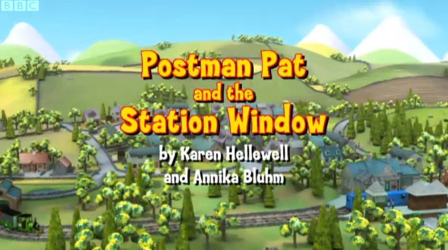 Postman Pat and the Train Station Window | Postman Pat Wiki | Fandom