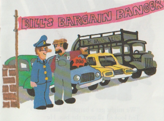 Bill's Bargain Bangers | Postman Pat Wiki | Fandom