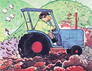 The Blue Tractor | Postman Pat Wiki | Fandom