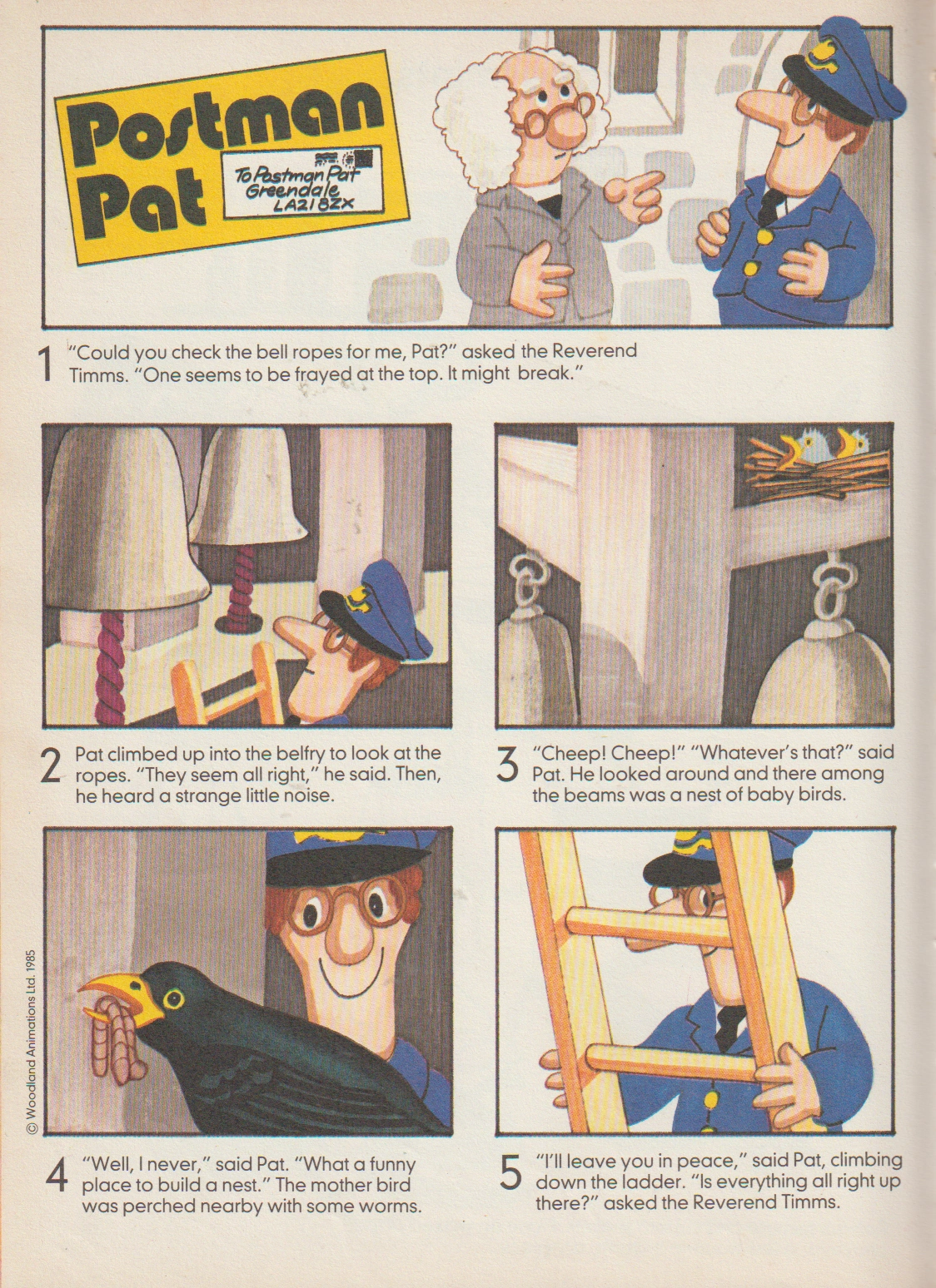 Bells and Birds | Postman Pat Wiki | Fandom