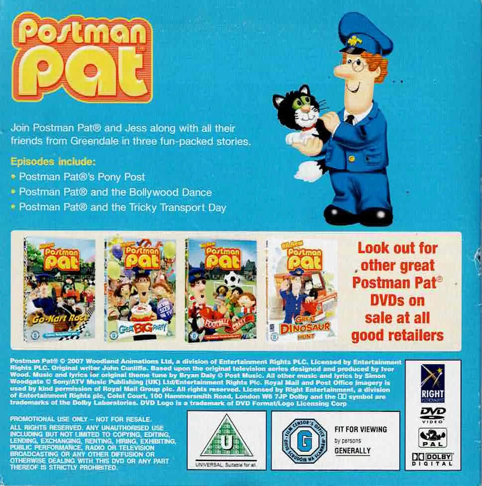 3 Fantastic Episodes | Postman Pat Wiki | Fandom