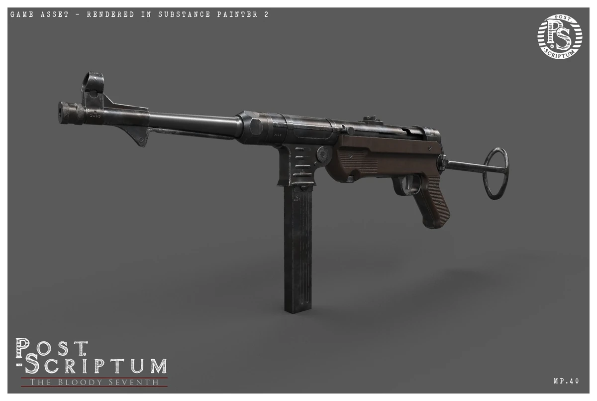 Submachine gun - Official Post Scriptum Wiki