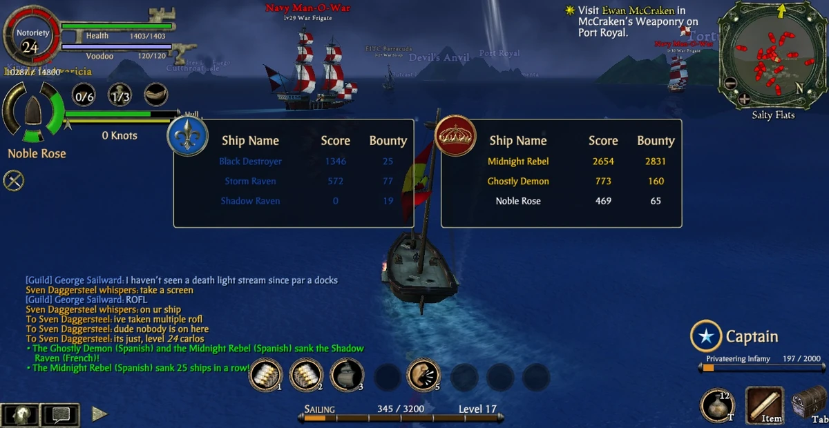 The second invasion of Ireland - November 21st, 1746 | POTCO World ...