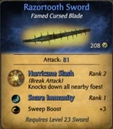 Razortooth Sword | POTCO Looting Wiki | Fandom