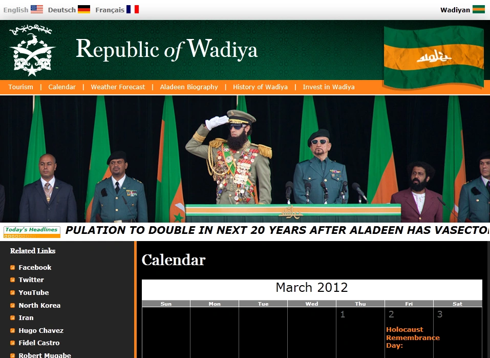 User blog:William Seasteel/Republic of Wadiya | POTCO Players Wiki | Fandom