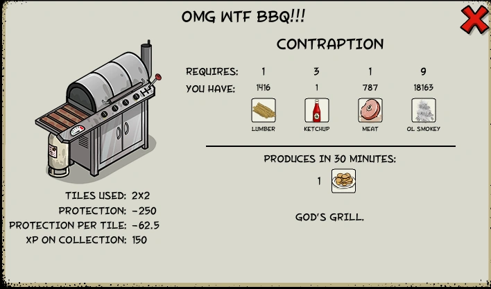 OMG WTF BBQ!!! | Pot Farm Wiki | Fandom