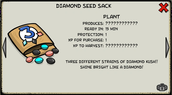 Diamond Seed Sack | Pot Farm Wiki | Fandom
