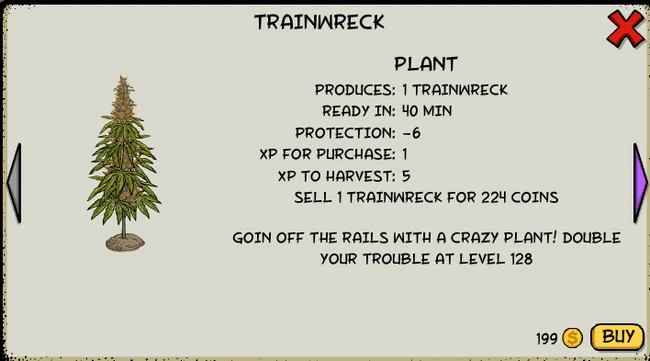 Trainwreck | Pot Farm Wiki | Fandom