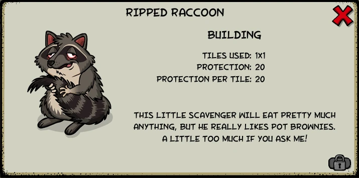 Ripped Raccoon | Pot Farm Wiki | Fandom
