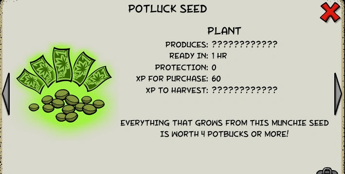 Potluck Seed | Pot Farm Wiki | Fandom
