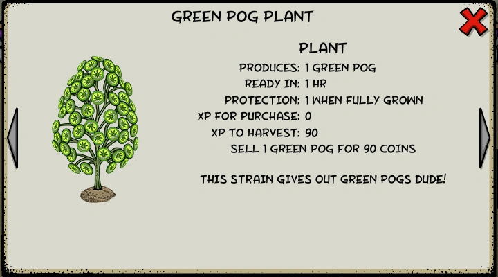 Green Pog Plant | Pot Farm Wiki | Fandom