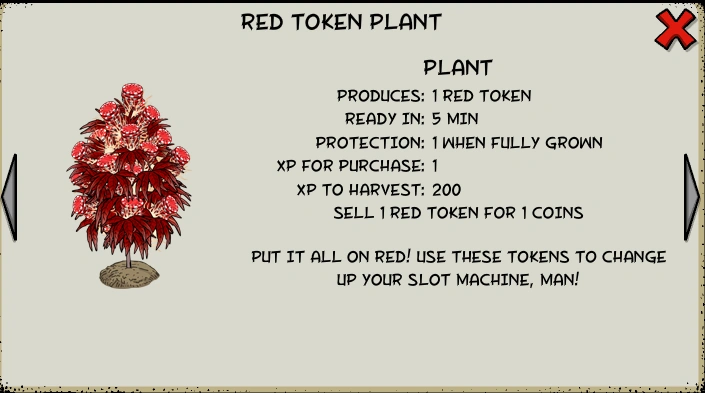 Red Token Plant | Pot Farm Wiki | Fandom