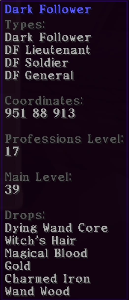 Dark Follower | PotterworldMC Wikia | Fandom