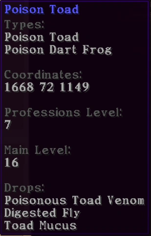 Poison Toad | PotterworldMC Wikia | Fandom