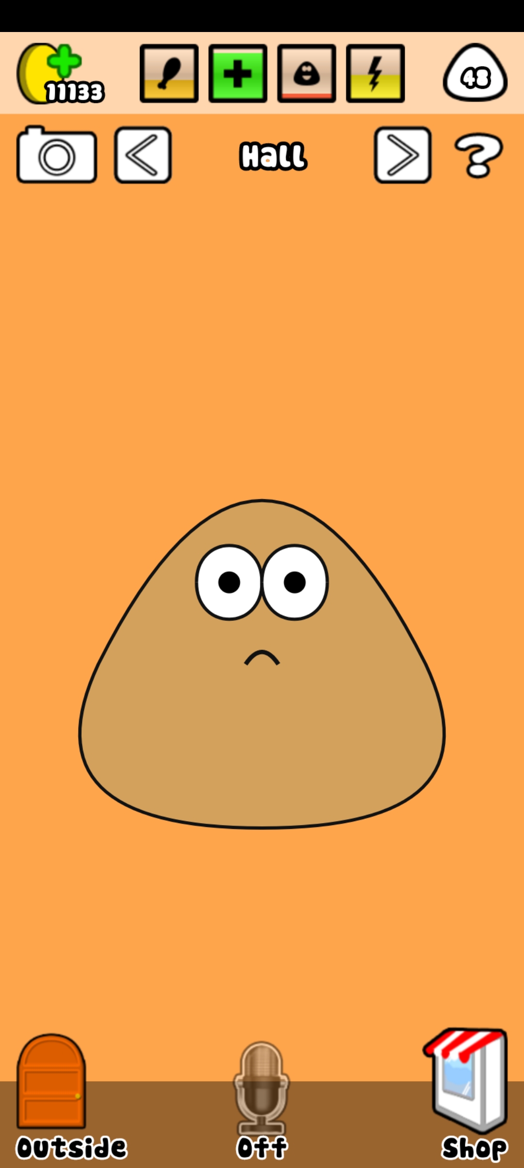 Pou When Sick