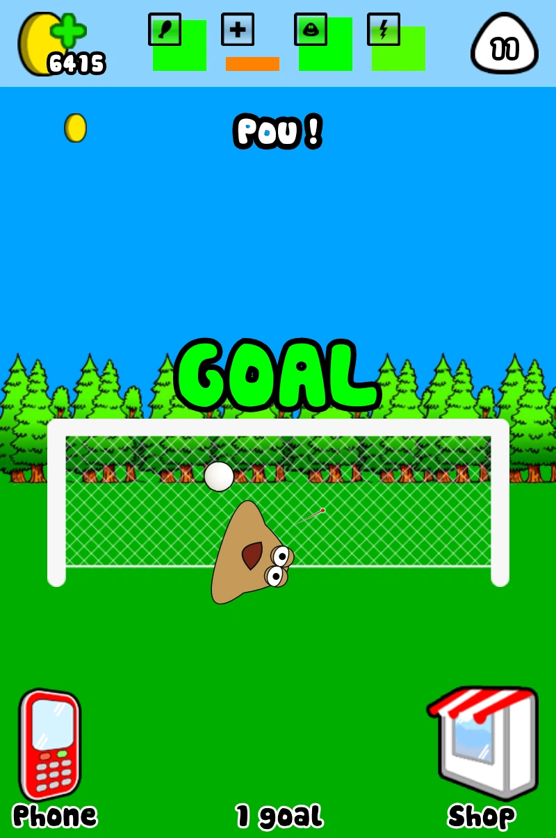 Goal | Pou Wiki | Fandom