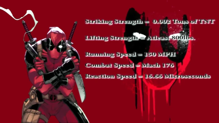 How Strong Is Deadpool | PowerCrunch Wiki | Fandom
